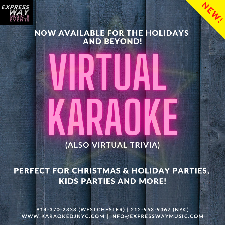Virtual Birthday Parties!! - Karaoke DJ NYC Homepage | NY | Westchester ...